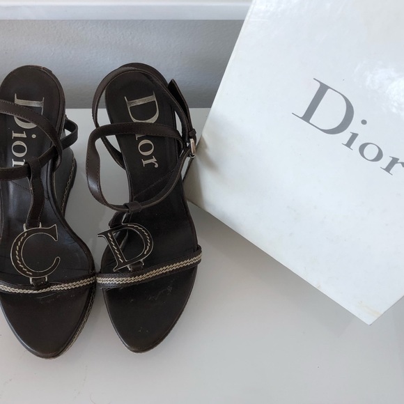 Dior | Shoes | Christian Dior Wedges | Poshmark
